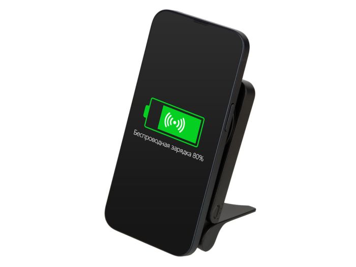 Магнитный внешний аккумулятор «MagnIQ», 5000 mAh, чёрный - купить оптом ...